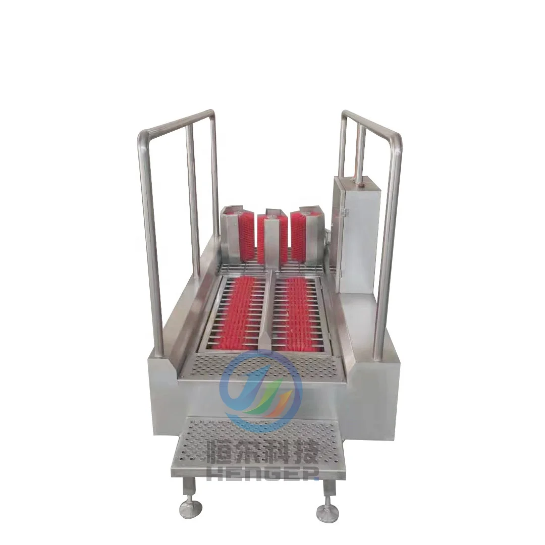 Hygiene Cleaning Station - Automatic Non-Contact Boot Washer