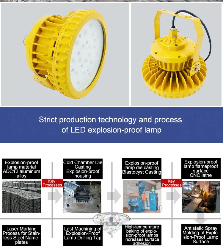 Ledun - Atex Explosion Proof Flood Light Ac90-264v 50w 100w 150w Ip65 ...