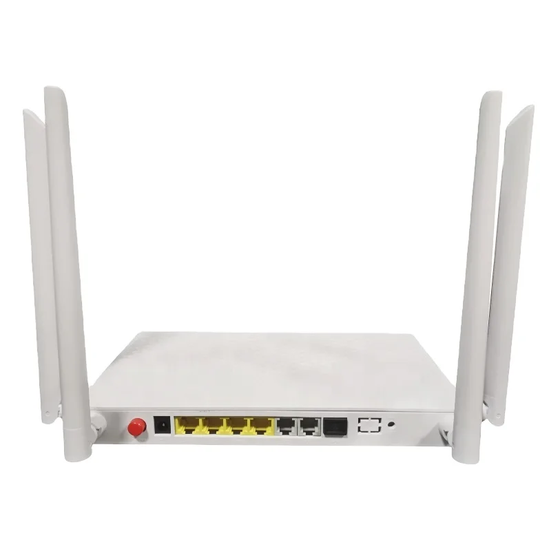 Dual frequency GPON ONT wireless speeds of up to 1200bps delivered with ...