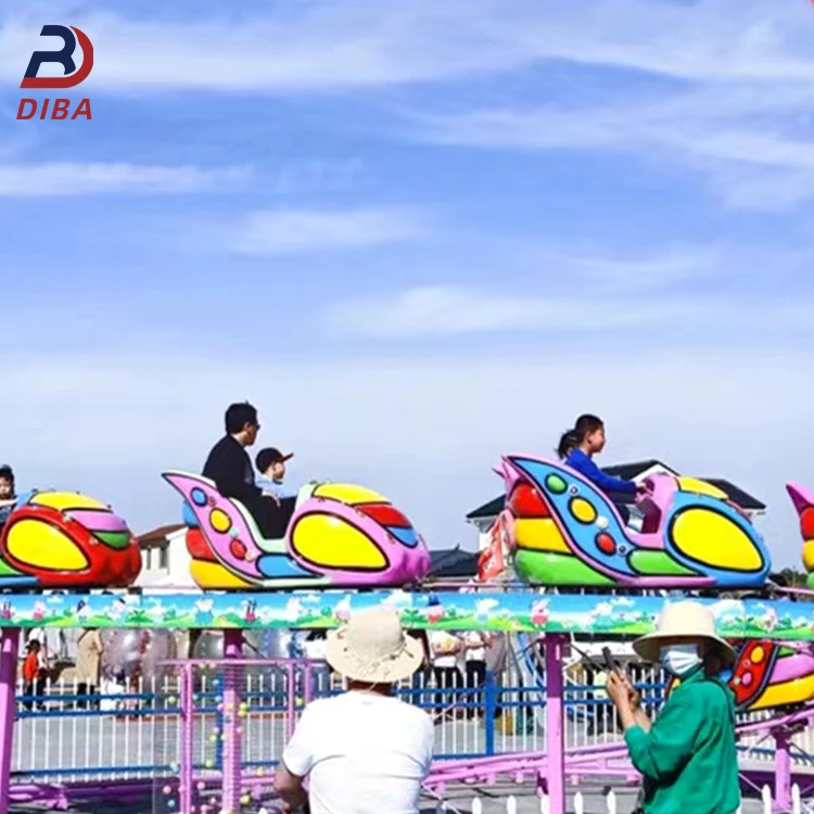 Outdoor Kids Electric Car Games Discount Amusement Park Rides Mini ...