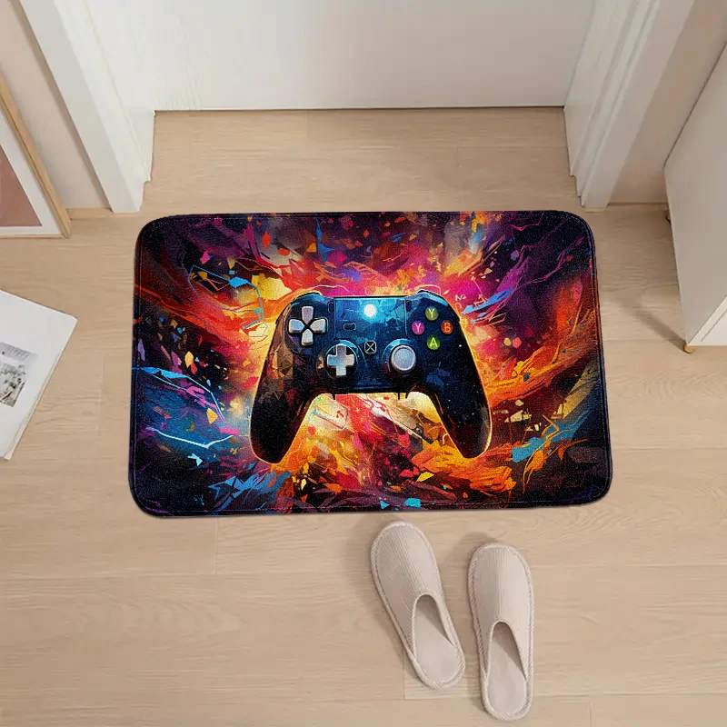 Bohemian Pattern Floor Mat for Gamers' Rooms Washable and Cushioned ...
