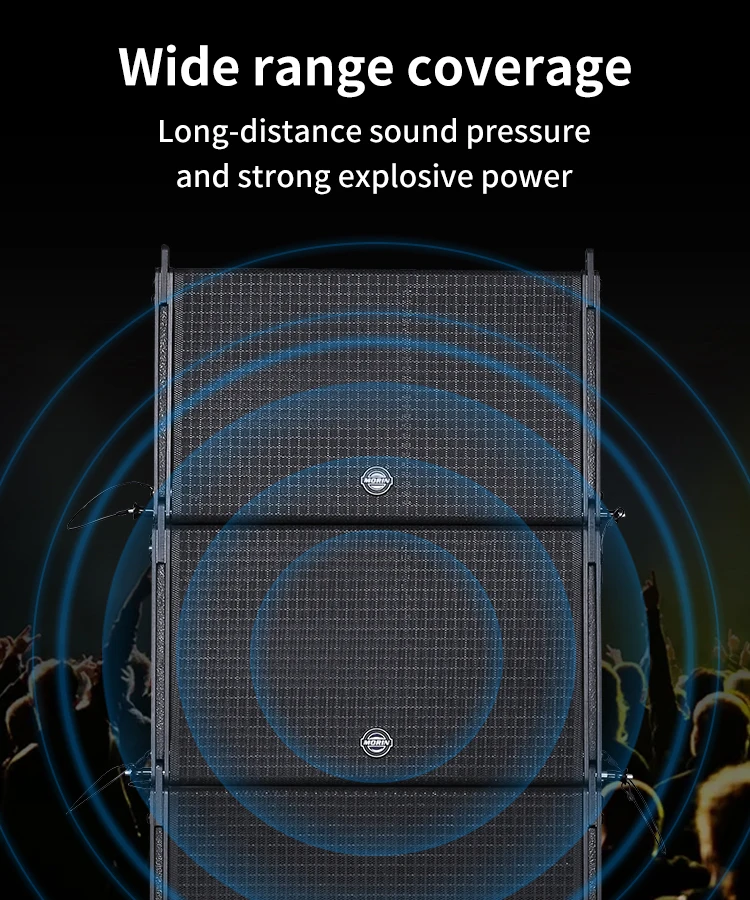Powered Outdoor Speaker Line Array System Professional 18" Subwoofer ...
