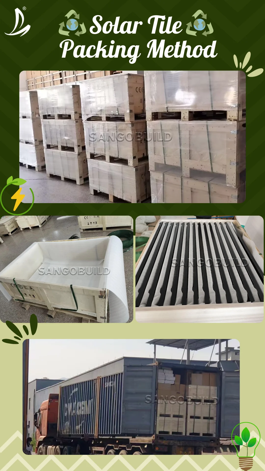 Innovative BIPV Corrugated Solar Roof Shingles Monocrystalline Silicon ...
