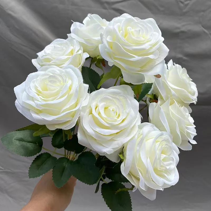 Shop Our Hot Sale 9 Head Rose Bouquets - Perfect for Weddings