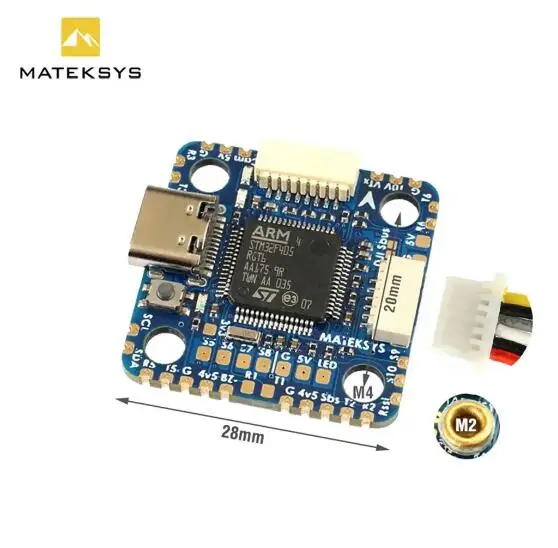 Matek System F405-mini Te Flight Controller Built-in Stm32f405rgt6 Icm42605 W/osd Bec 5v 10v For ...