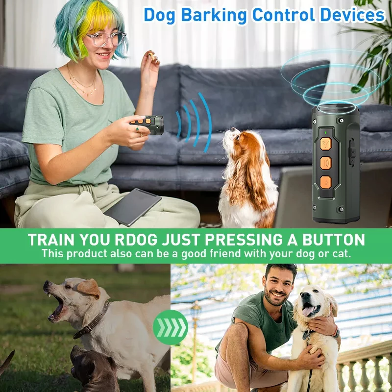 Ultrasonic Dog Driver Anti Bark Eco Friendly Harmless To Dogs ...