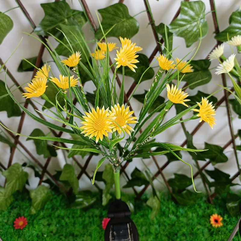 Solar Daisy LED Lamp Fashion Outdoor Led Light Solar Garden Floodlight ...