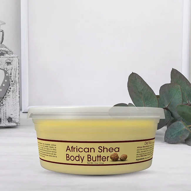 OEM 200g Container Jar Soft Shea Body Butter for Dry Skin
