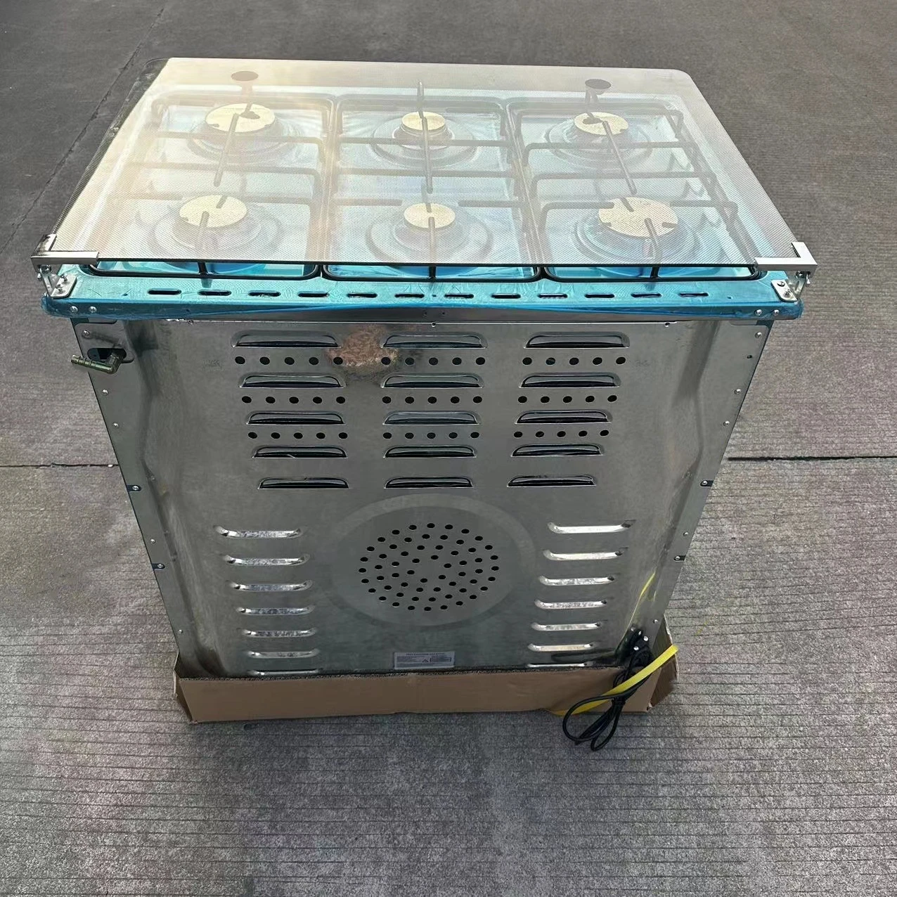 OEM Best Freestanding Stainless Steel Range - 6 Burner Gas Stove with Oven
