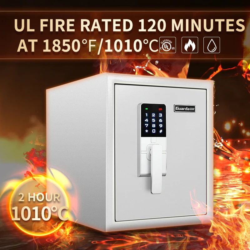 Safe Box Fireproof Fireproof Home Safe Steel Jewelry Security Safety ...