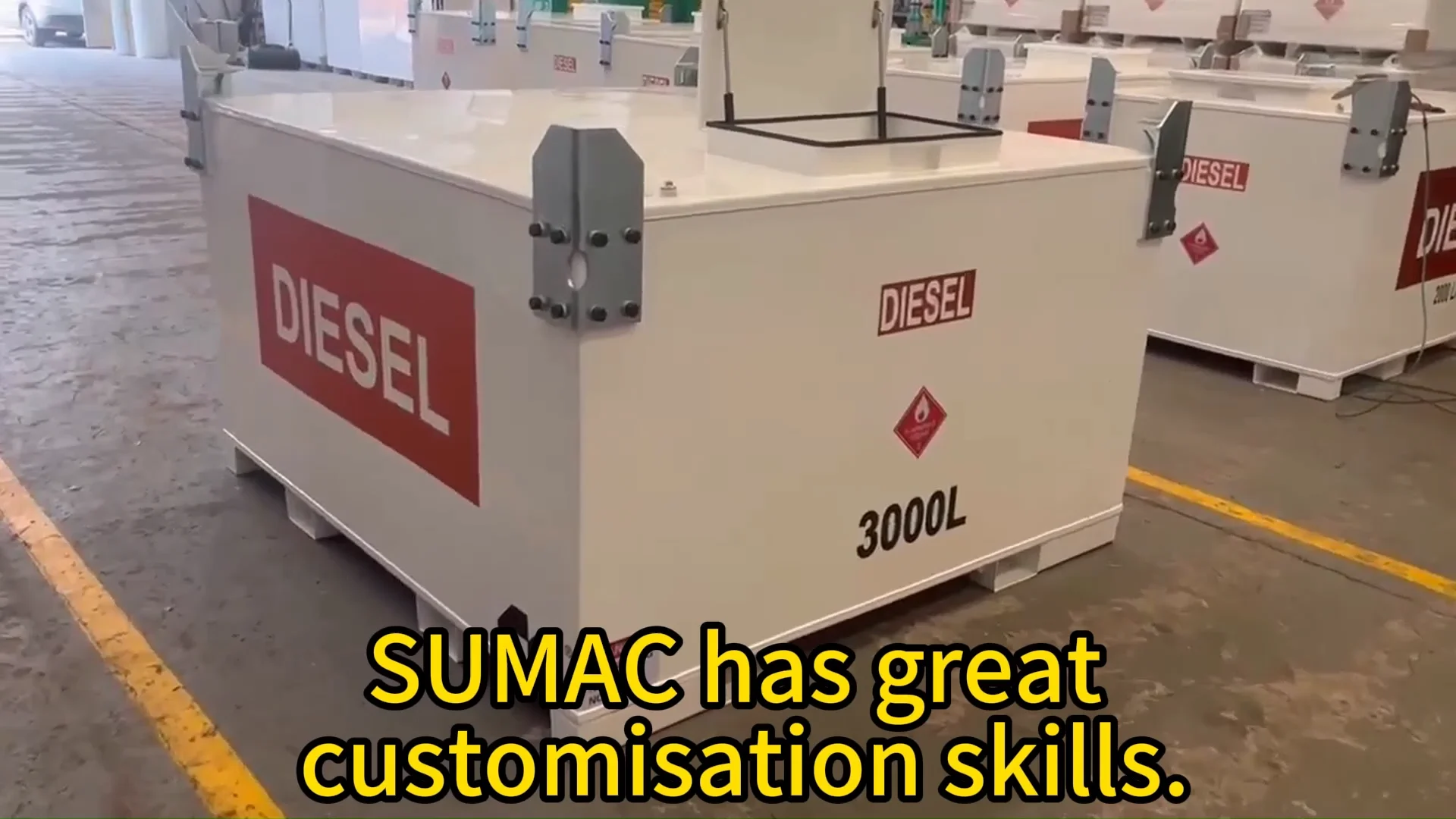 Portable Skid Mounted Diesel Fuel Ibc Gas Cube Tank - Buy Gas Cube Tank ...