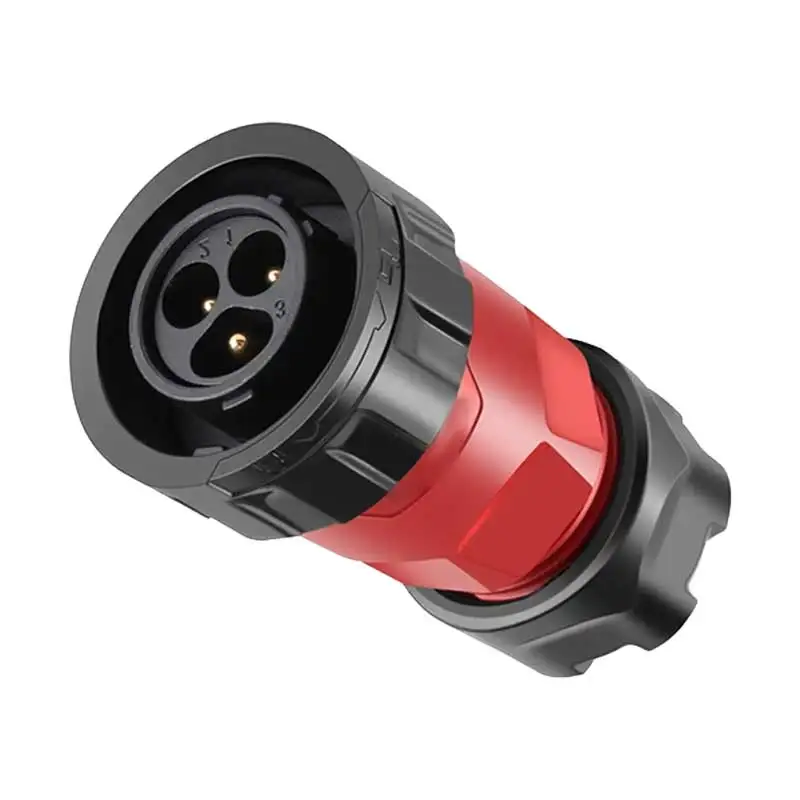 Oswell Industrial Connector Plug Waterproof 220v 3 Pin Circular ...