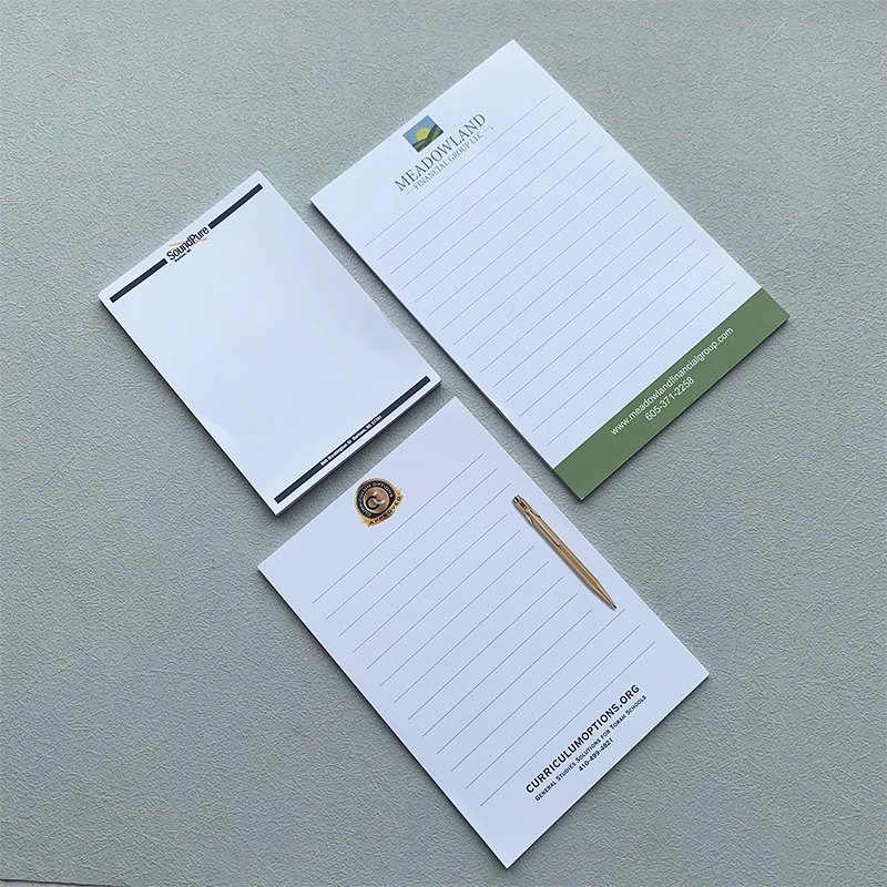 Custom Printed Personalised Notepad - Perfect for Office