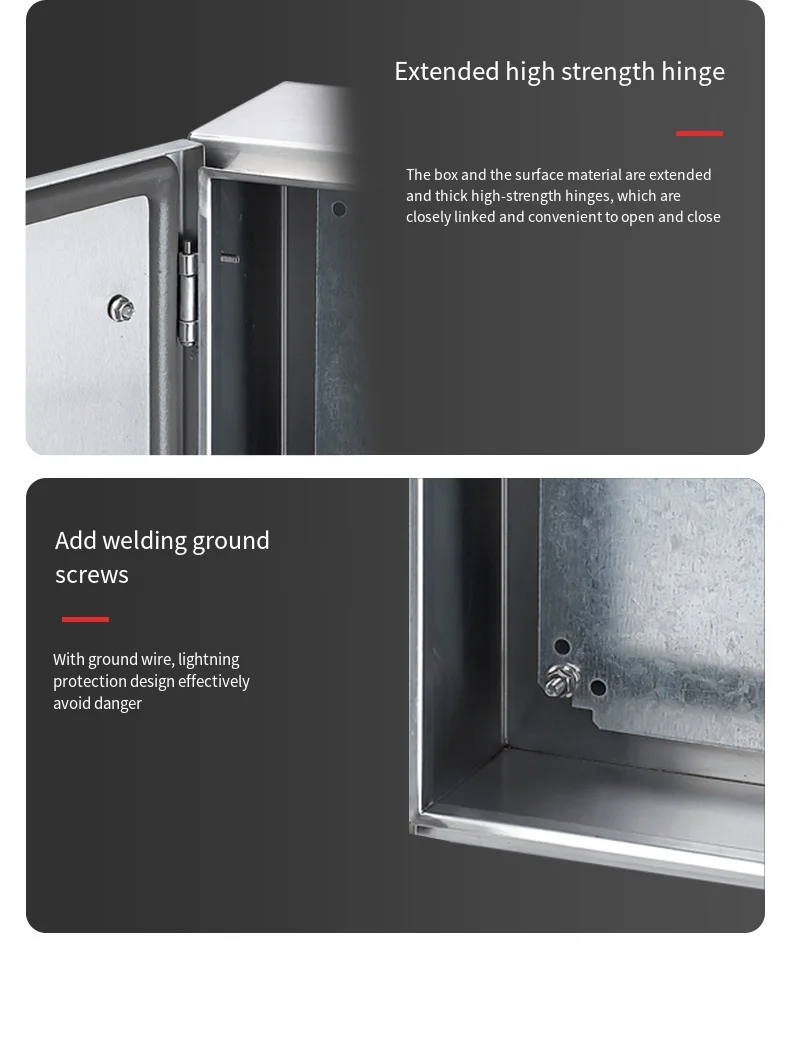 Distribution Box Ip65 Ip66 Electrical Enclosure Iron Enclosure ...