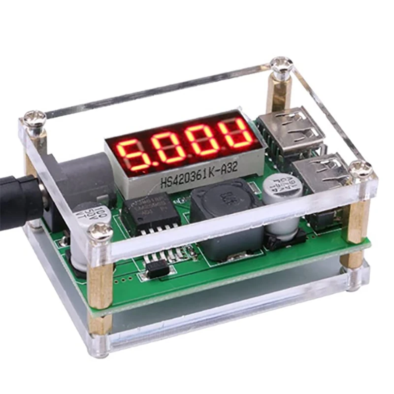 Buck Converter Dc-dc Step Down Voltage Converter 6-40v To 5v 3a Digital ...