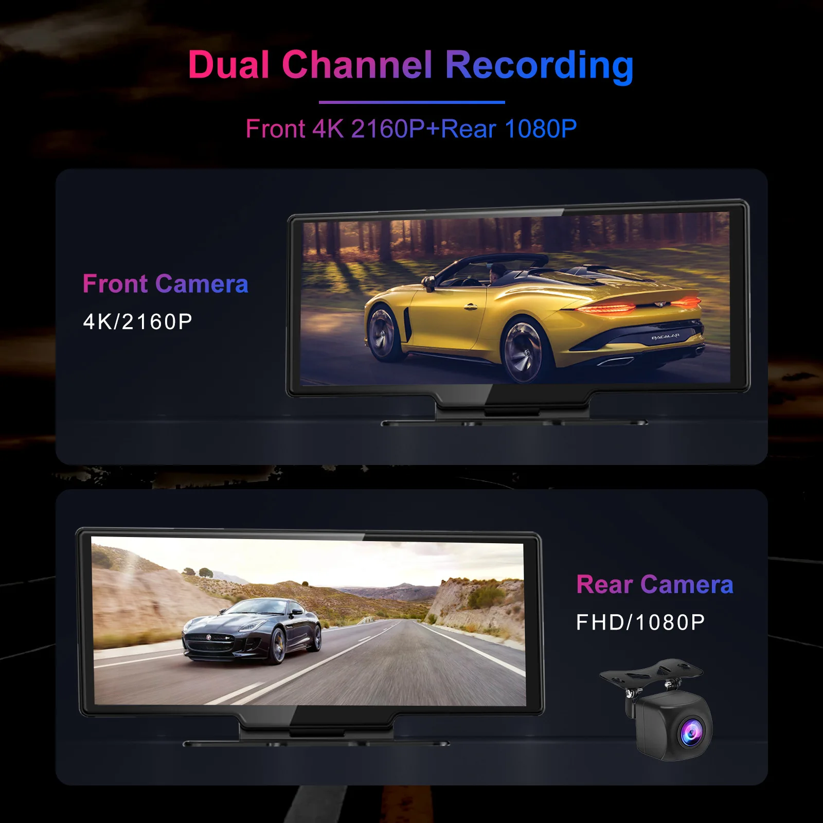 10.26 Inch Pnd Android Auto Dashboard Car Camera Gps Navigation/dual ...