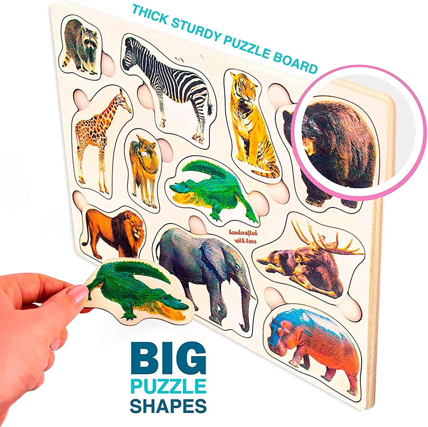 Zoo Animals Toys Sea Jigsaw Puzzles 3d Intelligence Kids Toy - Buy Sea ...