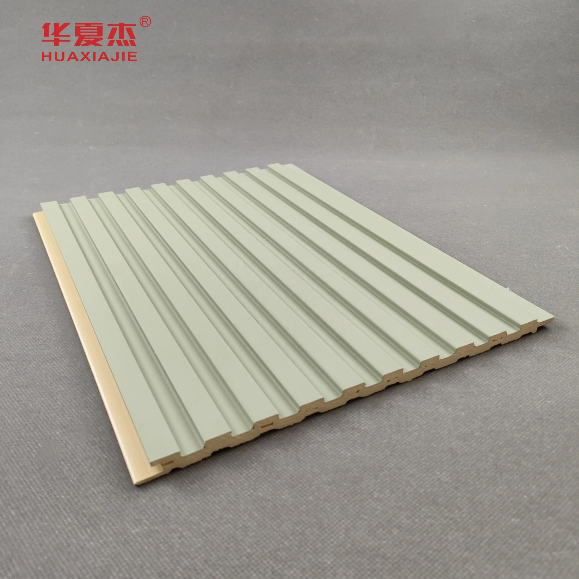 WPC Fluted Wall Panel Green Moisture-Proof and Durable PVC for Interior ...