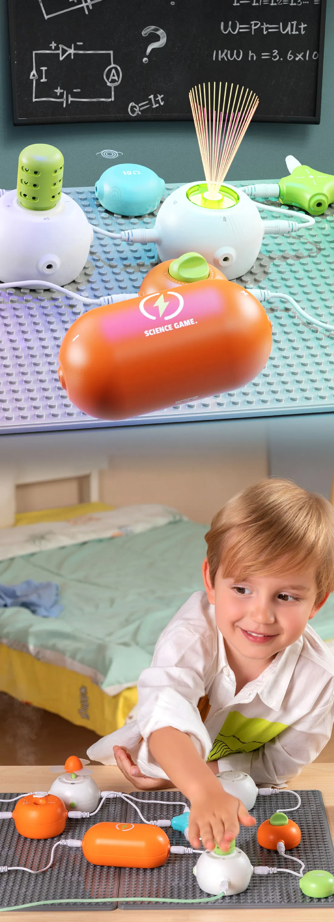 Electronic Building Block Set - STEM Toy for Kids