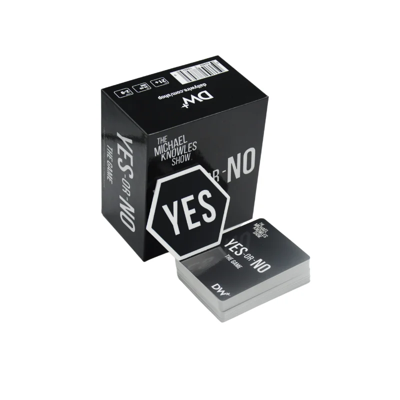High Quality YES or NO Playing Card Sets Adult Party Drinking Card ...