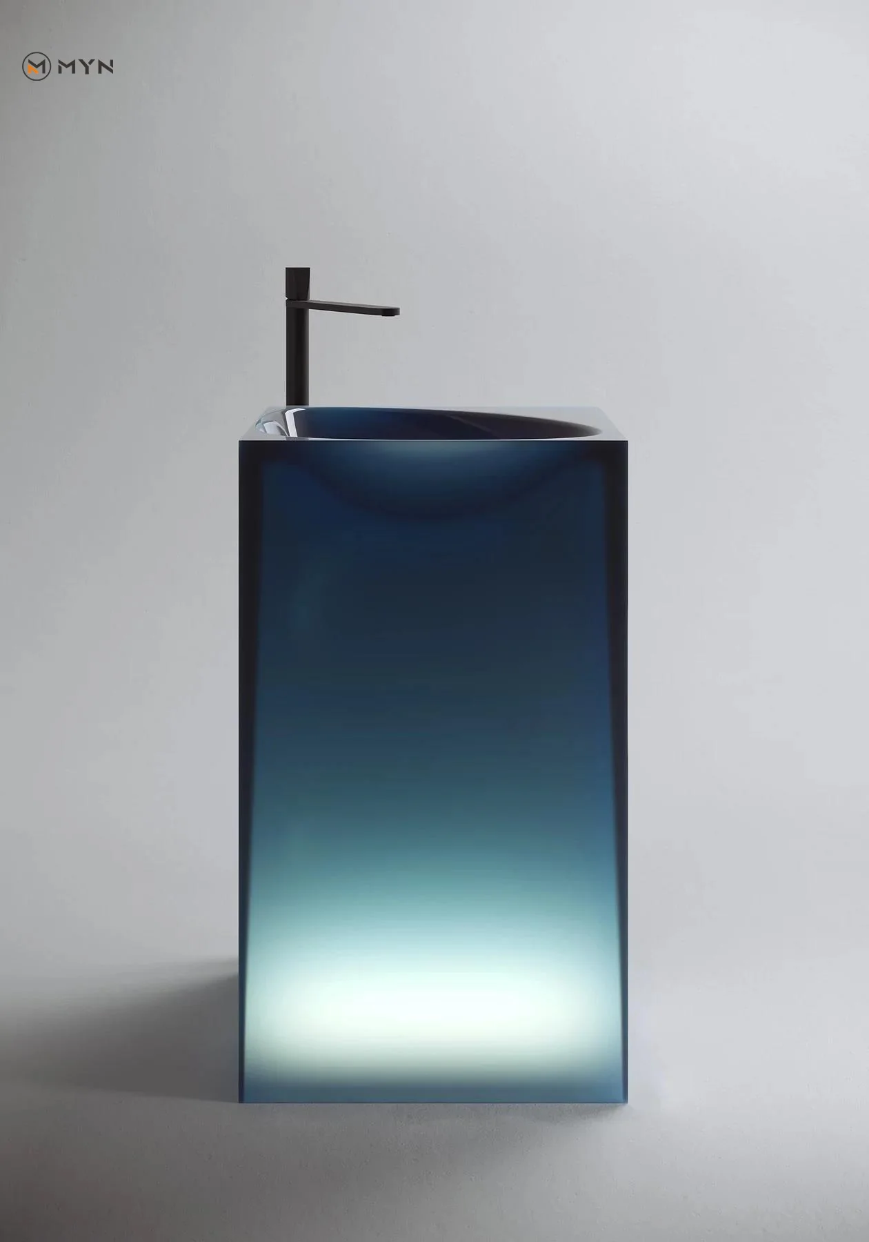 Crystalloid Pedestal Sinks - Modern, Durable Bathroom Solutions