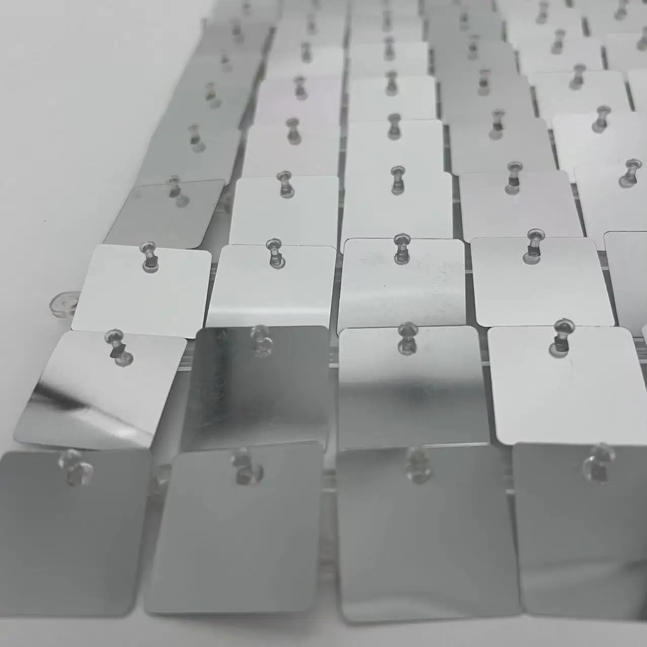 Adverting Sign Shiny Silver Sequin Panel Glam Wedding Decor Sequin ...