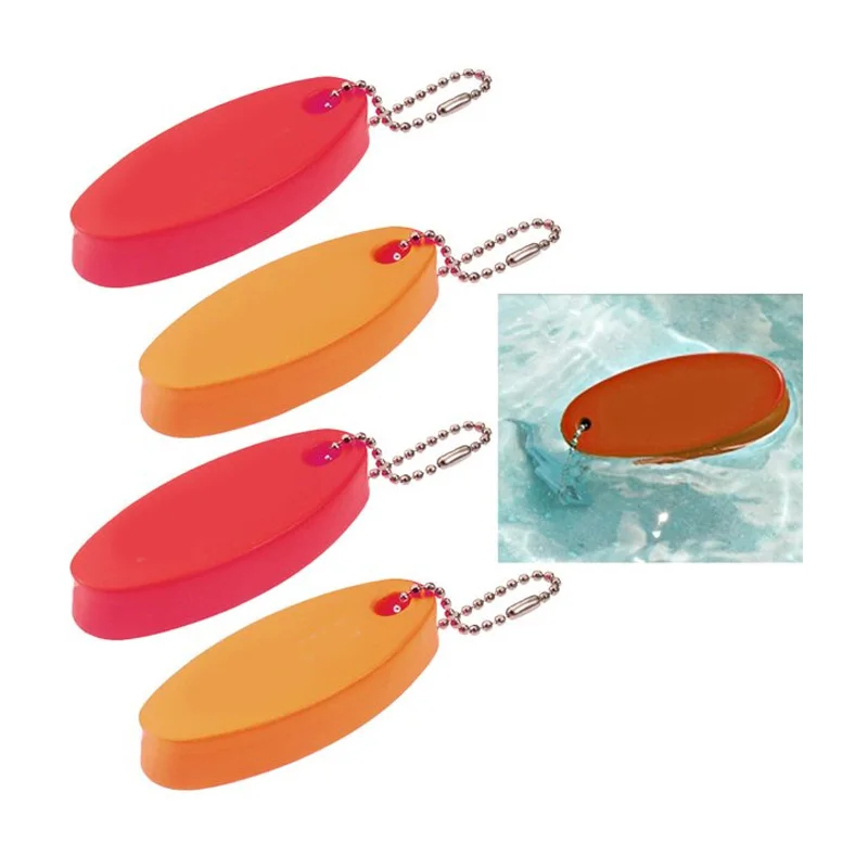 Custom Boat Shape Keychain Float Key Holder Ring Neoprene Floating ...