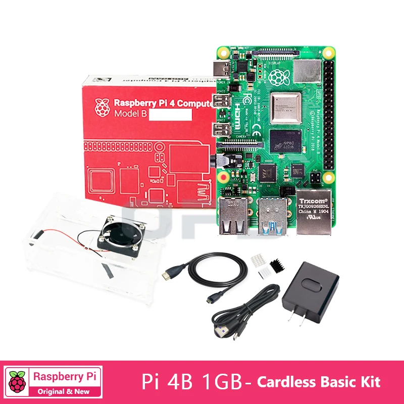 Raspberry Pi 4 Kit - Starter Basic Kit with Multiple RAM Options