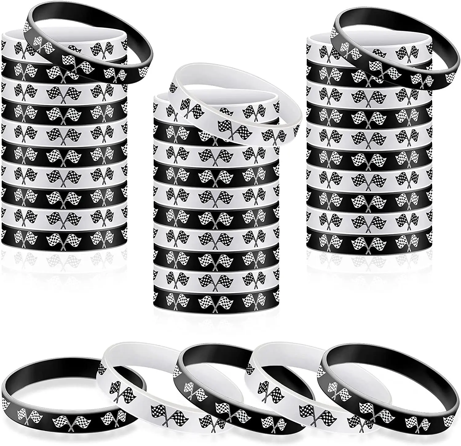 Custom Silicone Bracelets Make Your Own Rubber Wristbands With Message ...