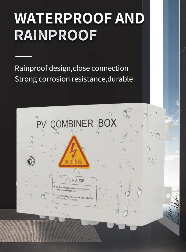 Saipwell Photovoltatic Solar Combiner Box 1000v Solar Distribution Box ...