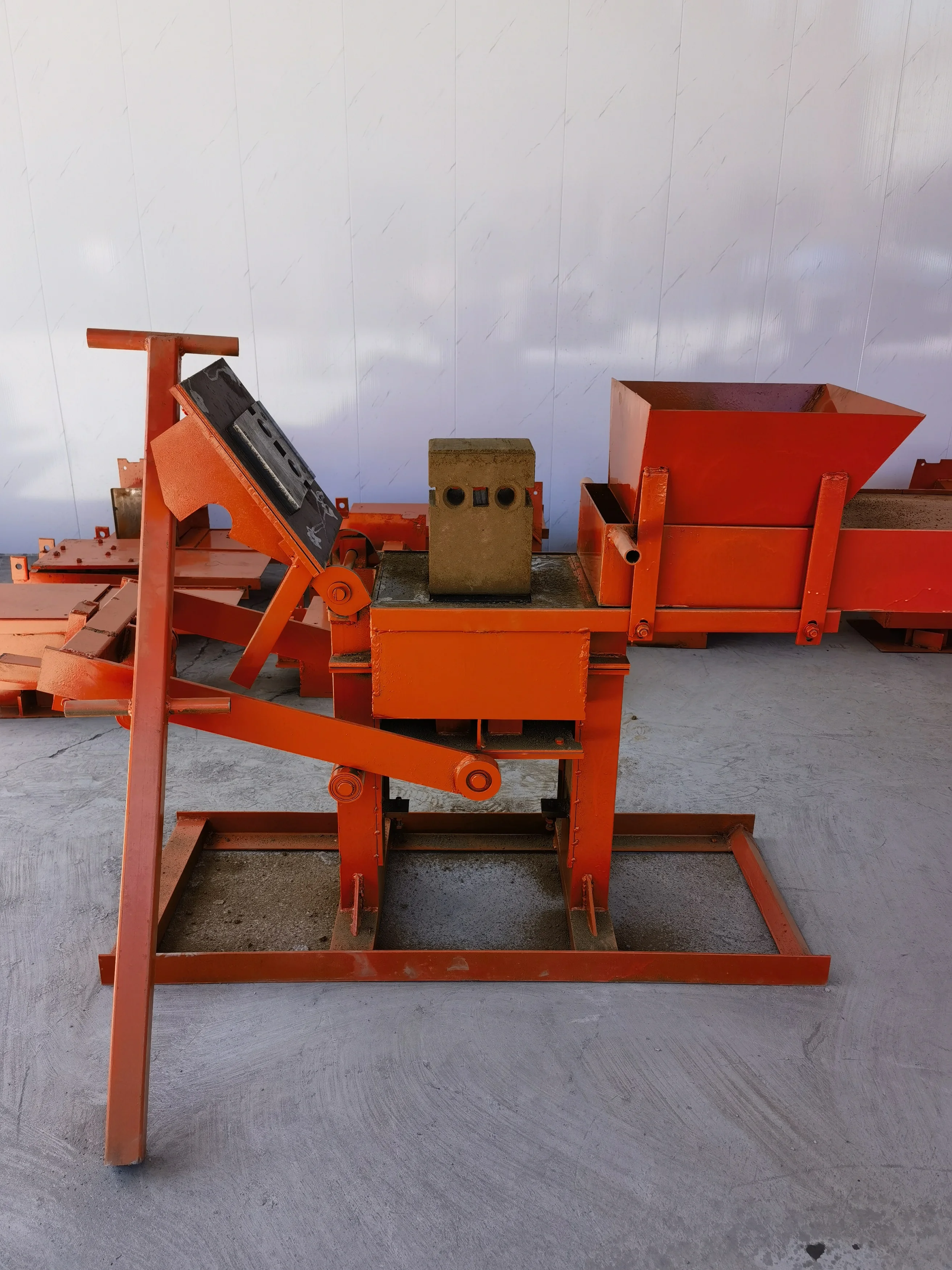 Manual Hand Press Qmr2-40 Manual Block Brick Making Machine - Buy Wt2 ...