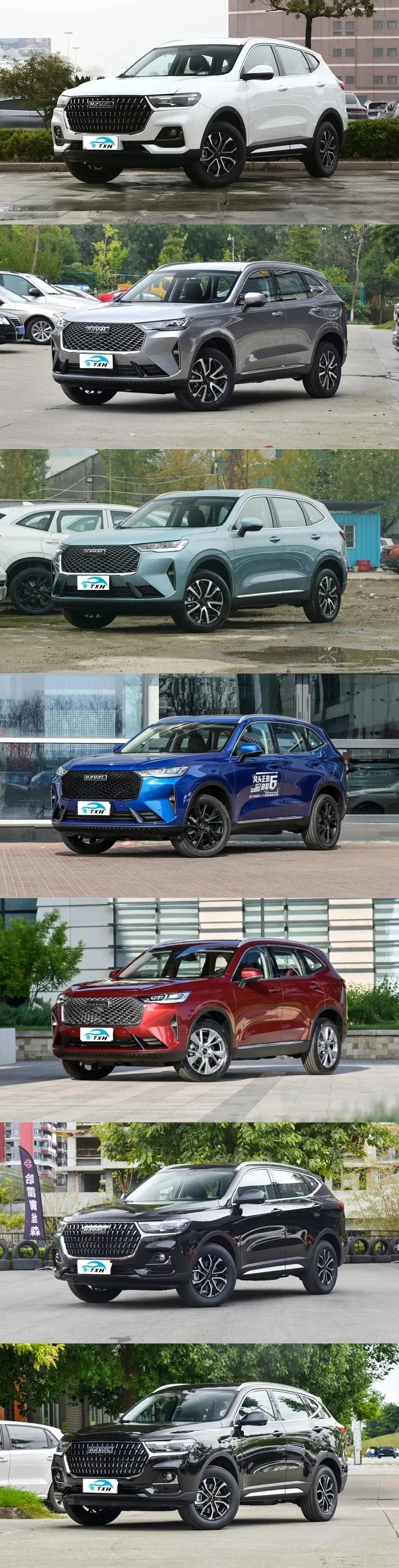 Ev Haval H6 Suv Haval Cars Haval H6 1.5t Compact Suv New Energy Electric Vehicle New Energy ...