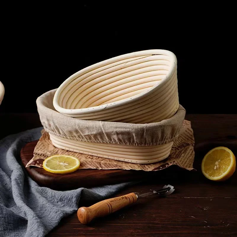 10 Inch Round Indonesia Rattan Sourdough Basket Bread Fermentation ...