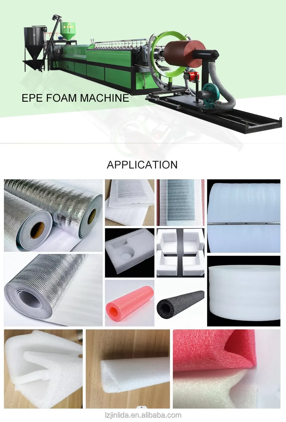 Expanded Pe Epe Foam Manufacturing Packaging Production Machine ...