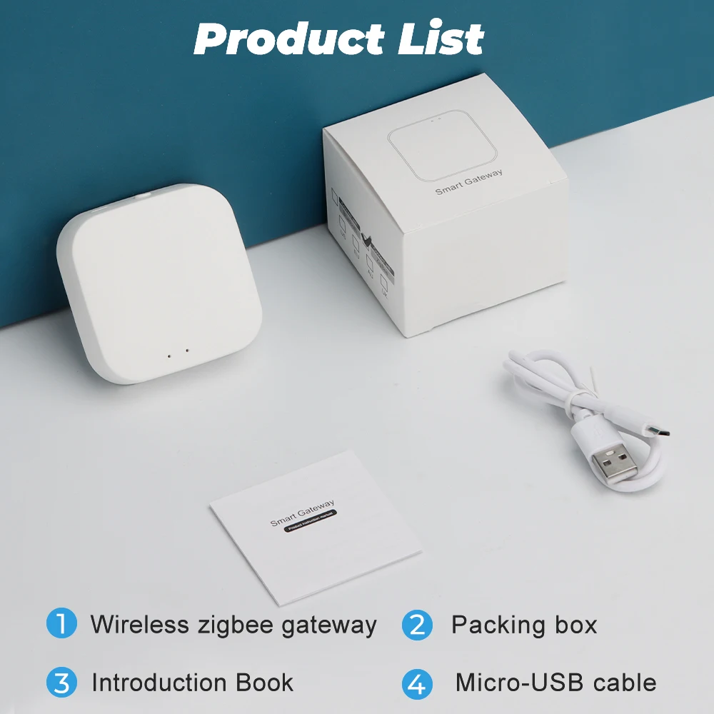 Yieryi Wireless Hub Zigbee 3.0 Remote Control Smart Life Tuya Zigbee ...