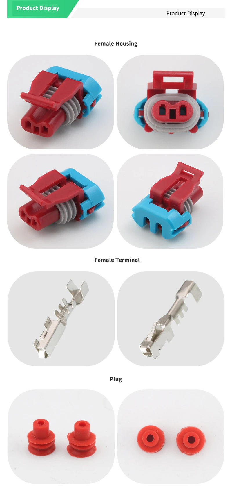 Wire Car Connector Delphi 12052643 Electric Vehicle Connector Dj7024y-1 ...