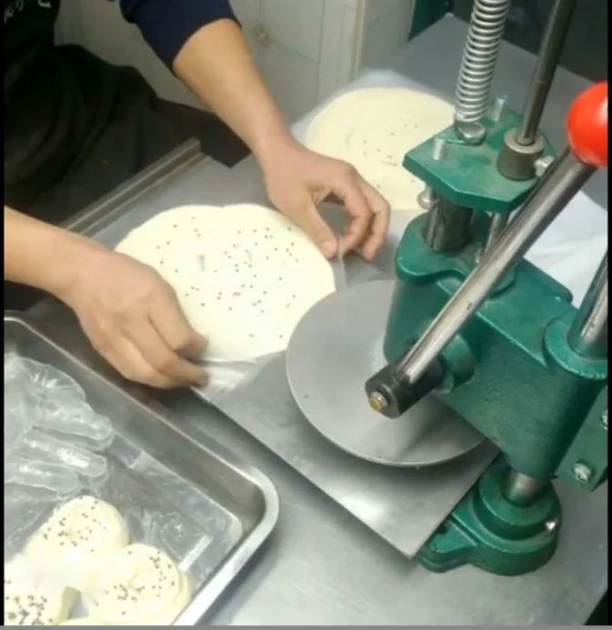 Electric Chapati Saj Arabic Bread Robot - Automatic Pita Maker