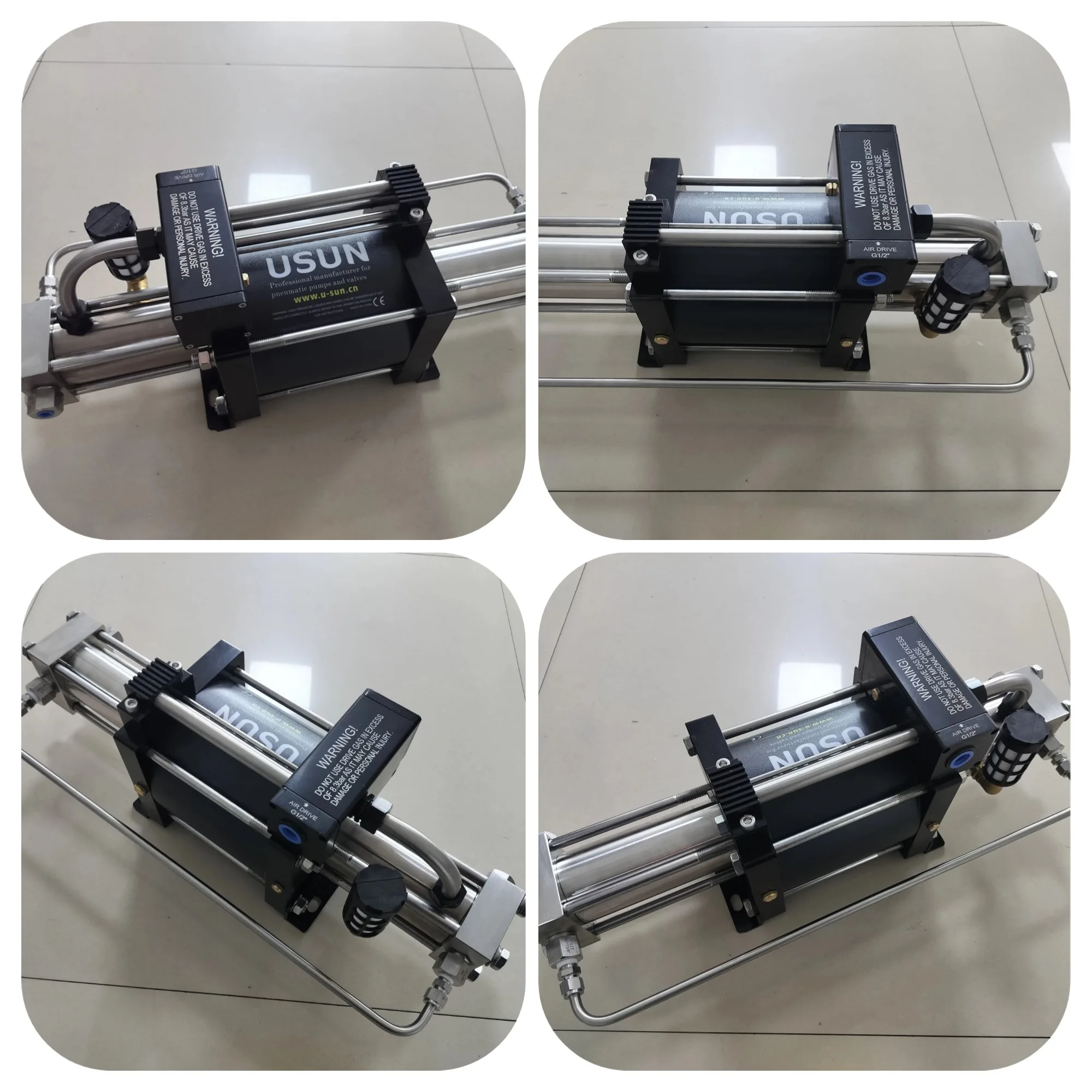 USUN GBT7/30-OL Gas Booster Pump - High Pressure Solutions