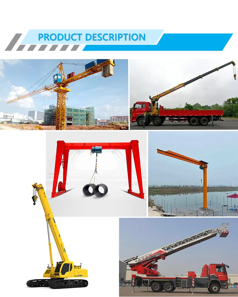 Professional Tower Crane Hook Monitoring System with ZOOMLION Camera