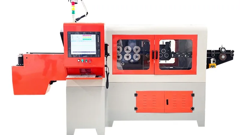 Fully Automatic 3d Cnc Wire Forming Machine With Motorized Decoiler ...