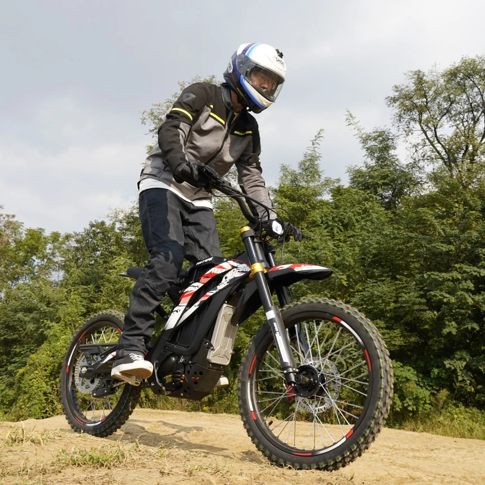 Electric Dirt Bike 2023 80km/h Off-road Adult Electric Motocross Bike Oem