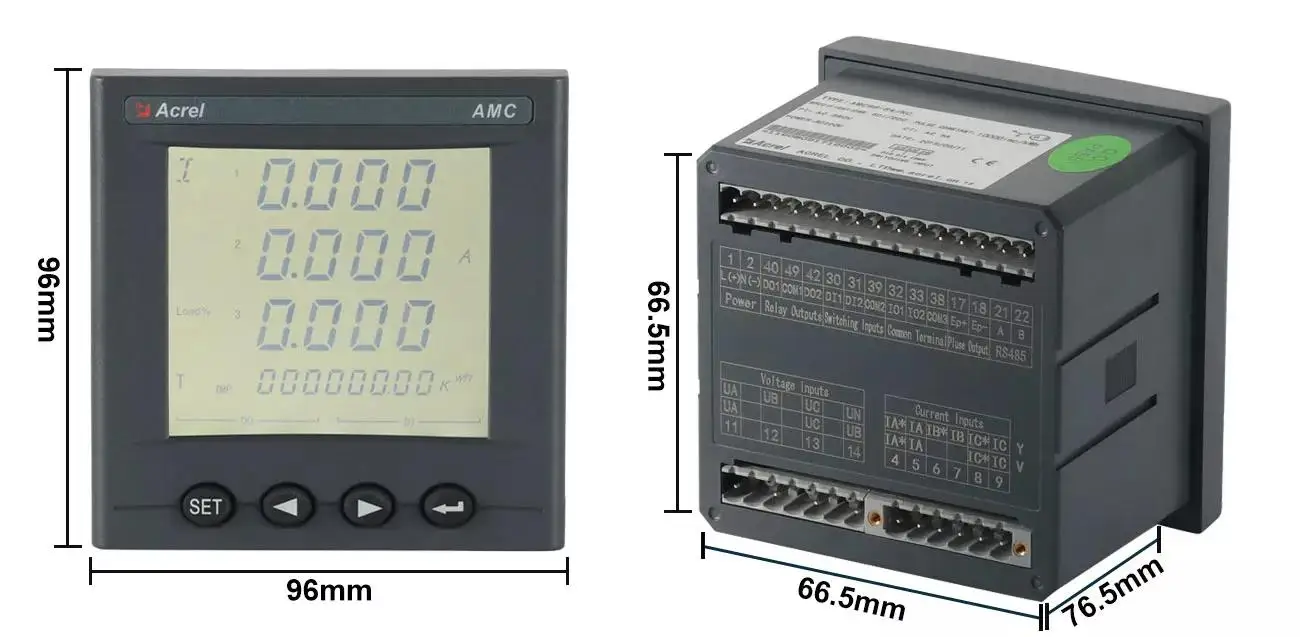 AMC96L-E4/KC Energy Quality Analyzer - Reliable Multifunction Meter