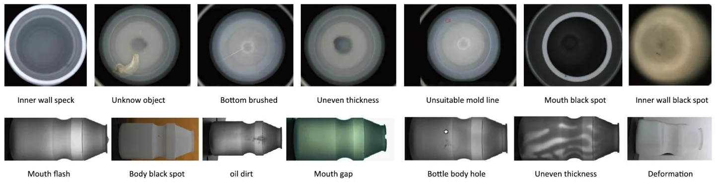 Transparent Pet Bottle Visual Inspection Equipment With Air Blowing ...