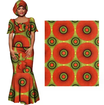 Top Sale Original Wax African Africain Kitenge Wax Java Print Fabrics ...