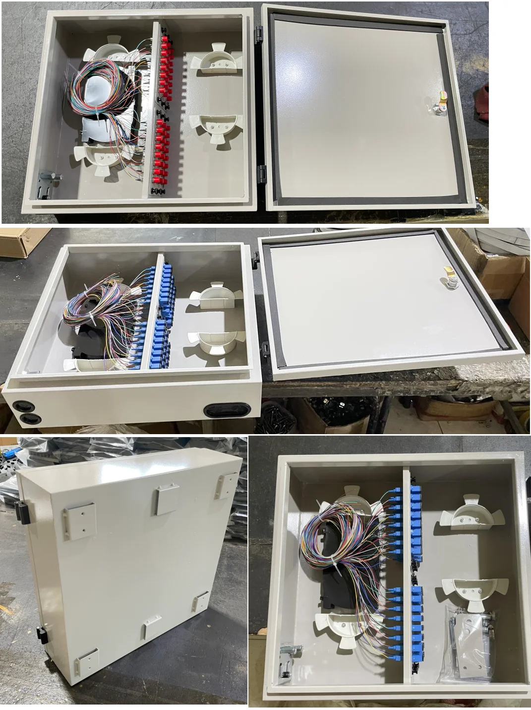 FTTH Fiber Optic Terminal Box - 48 Core Wall Mount