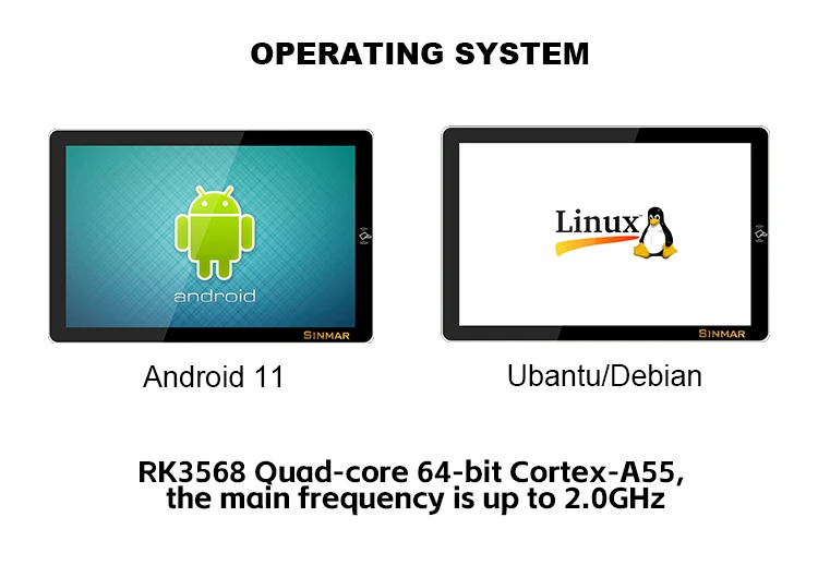 Sinmar 10 Inch Tablet with RFID NFC for Meeting Room Booking