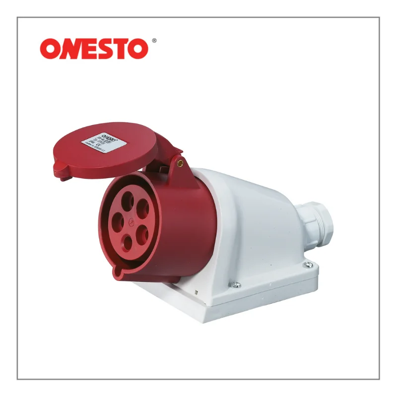 Industrial Socket Box IP44 - 16A, 32A MCB Breaker 40A RCD