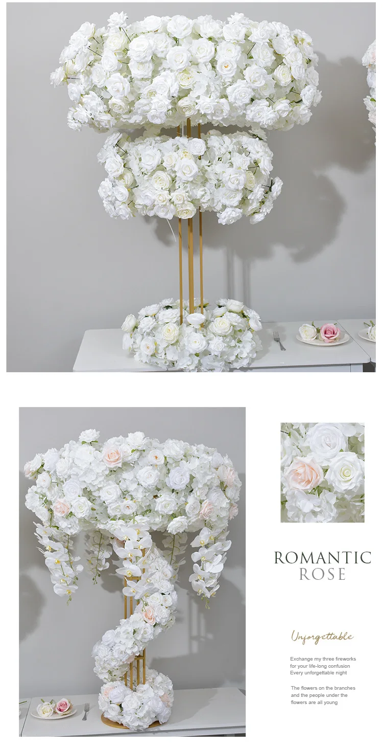 SN-LF025 Tall Centerpieces Flower Stand Flower Base Tree High Table ...