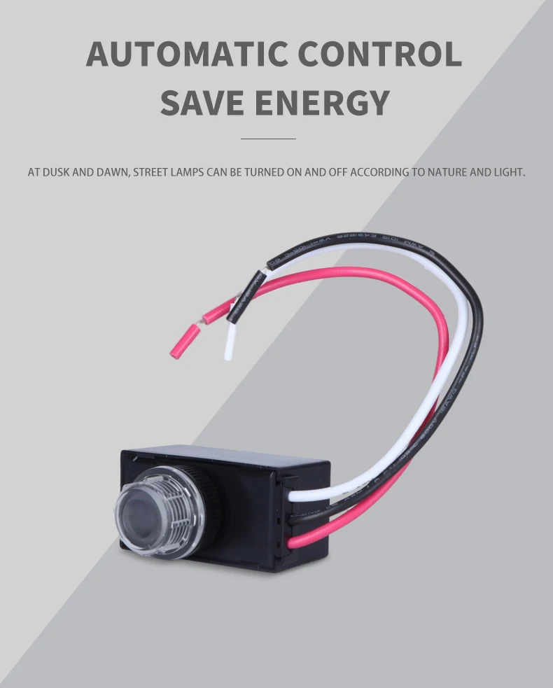 Aa300dl Electronic Type Photocontrol Switch Auto Outdoor Lighting Control Switches - Buy ...