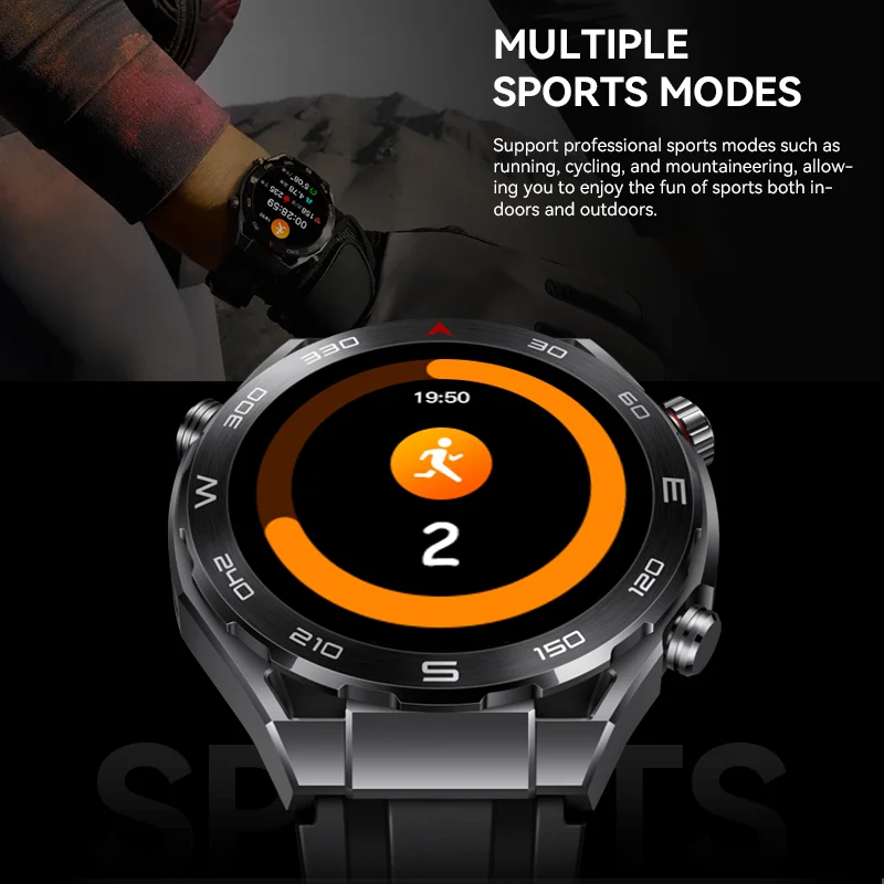 2023 New Men Smart Watch Hw5 Max Smart Watch Men 1.52" With 3 Watchband ...